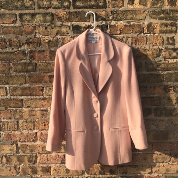 Bloomingdale's | Jackets & Coats | Vintage Baby Pink Blazer | Poshmark